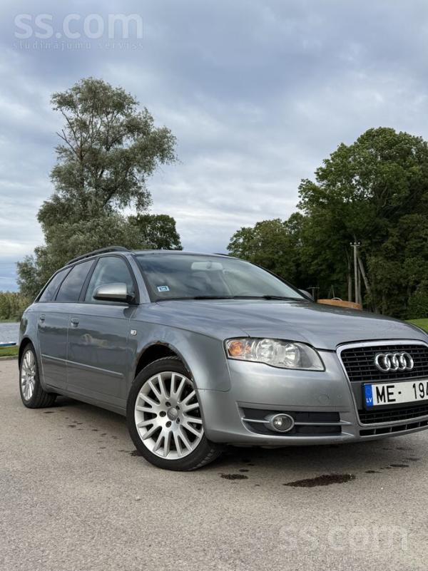 Pelēks Audi A4 2005 Balvi, ar dzinēja tilpumu 1.90 L un nobraukumu 400 tūkst. km par 2150 €, foto 5 vietnē AUTOMOTO.COM.LV