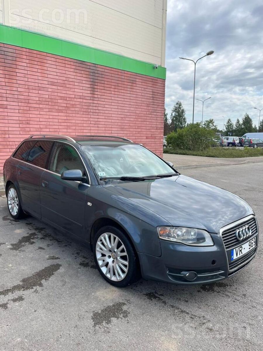Grey Audi A4 2005 in Talsi, with an engine capacity of 2.00 L and mileage of 427 thousand km for 1800 €, photo 1 on AUTOMOTO.COM.LV