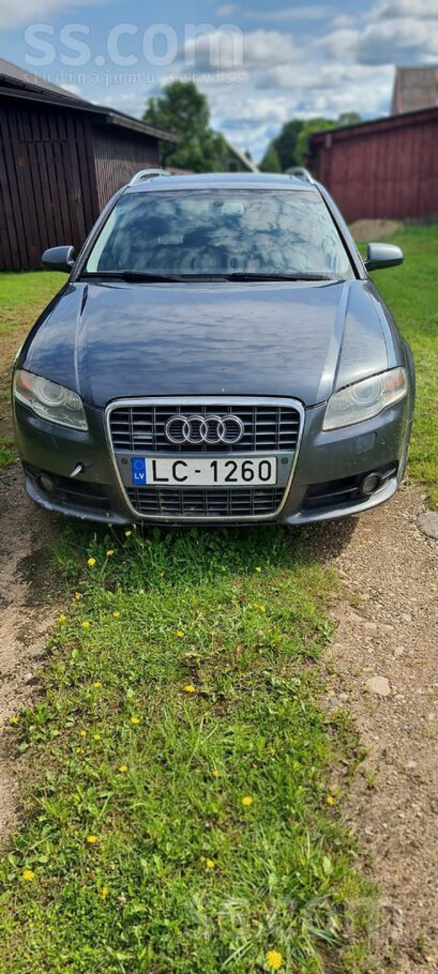 Pelēks Audi A4 2005 Alūksne, ar dzinēja tilpumu 3.00 L un nobraukumu 363 tūkst. km par 1300 €, foto 2 vietnē AUTOMOTO.COM.LV