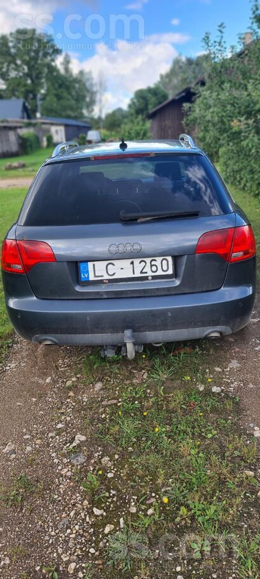 Pelēks Audi A4 2005 Alūksne, ar dzinēja tilpumu 3.00 L un nobraukumu 363 tūkst. km par 1300 €, foto 8 vietnē AUTOMOTO.COM.LV