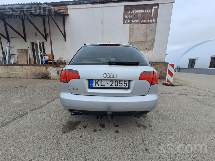 Pelēks Audi A4 2005 Tukums, ar dzinēja tilpumu 1.90 L un nobraukumu 451 tūkst. km par 1900 €, foto 5 vietnē AUTOMOTO.COM.LV