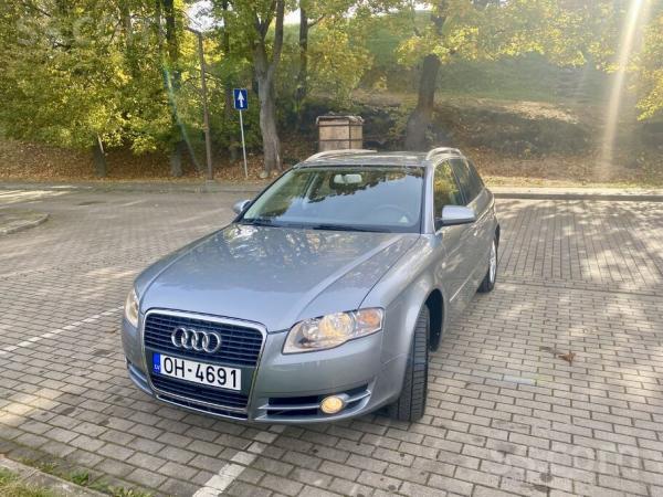 Grey Audi A4 2005 in Rezekne, with an engine capacity of 1.90 L and mileage of 0 thousand km for 3750 €, photo 2 on AUTOMOTO.COM.LV