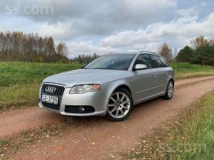 Pelēks Audi A4 2005 Cēsis, ar dzinēja tilpumu 2.00 L un nobraukumu 386 tūkst. km par 3300 €, foto  vietnē AUTOMOTO.COM.LV