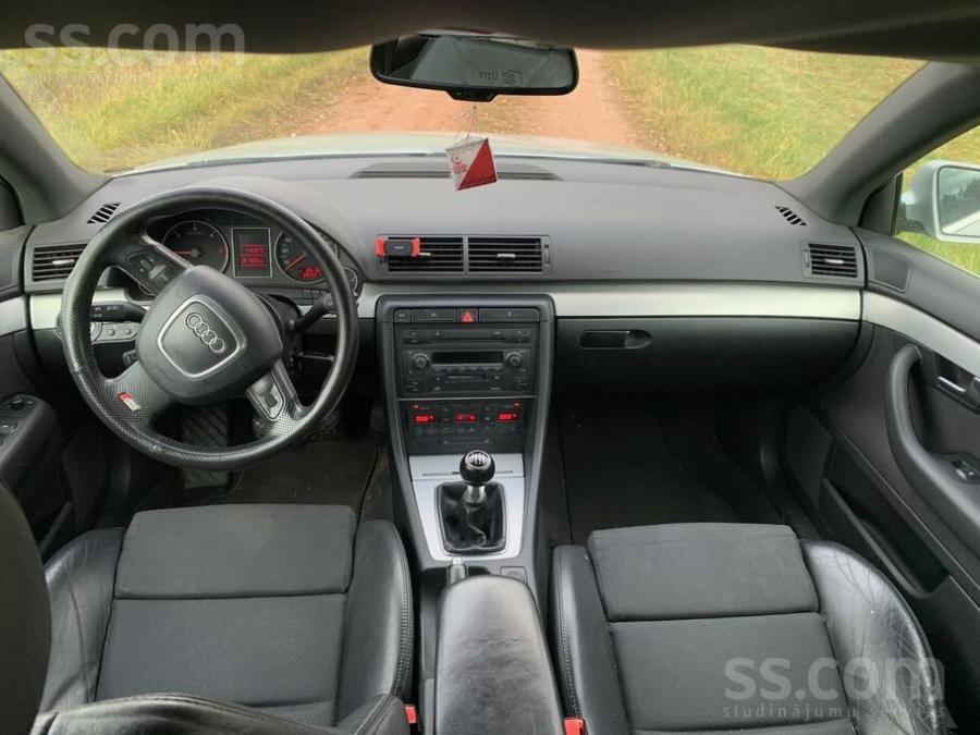 Pelēks Audi A4 2005 Cēsis, ar dzinēja tilpumu 2.00 L un nobraukumu 386 tūkst. km par 3300 €, foto 4 vietnē AUTOMOTO.COM.LV