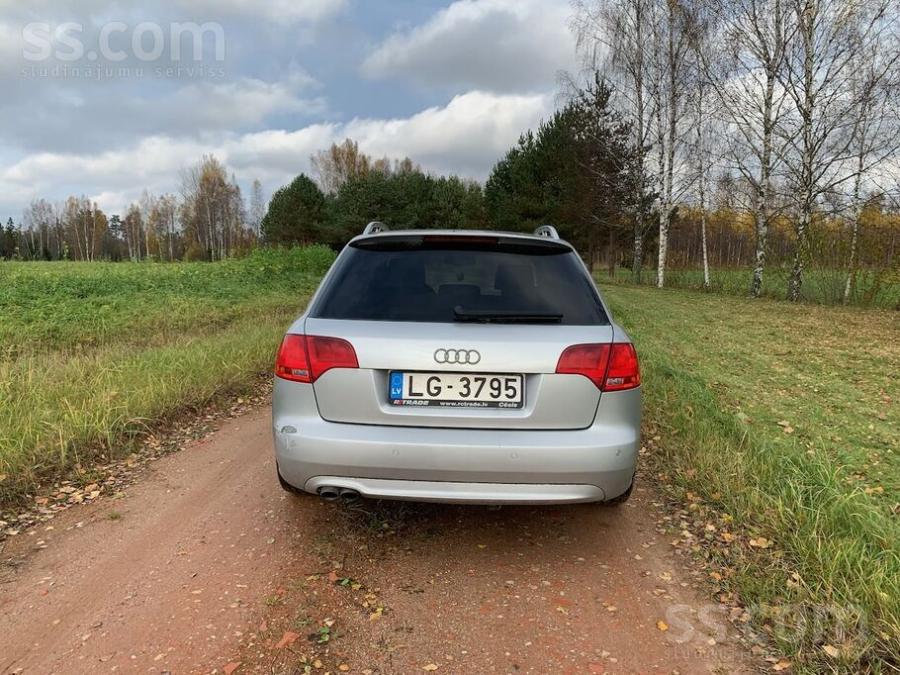 Pelēks Audi A4 2005 Cēsis, ar dzinēja tilpumu 2.00 L un nobraukumu 386 tūkst. km par 3300 €, foto 10 vietnē AUTOMOTO.COM.LV