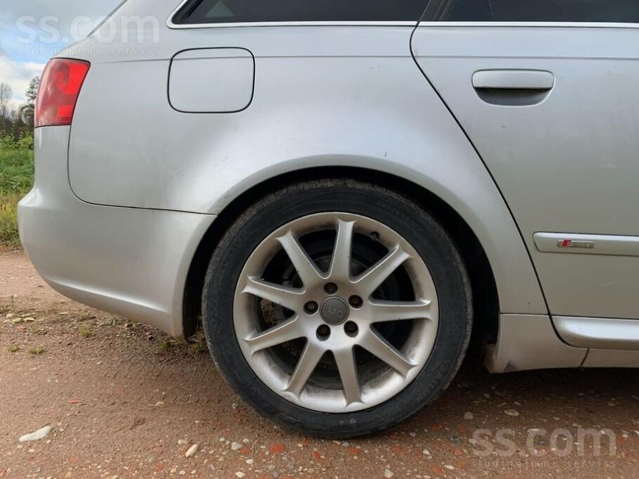 Pelēks Audi A4 2005 Cēsis, ar dzinēja tilpumu 2.00 L un nobraukumu 386 tūkst. km par 3300 €, foto 17 vietnē AUTOMOTO.COM.LV