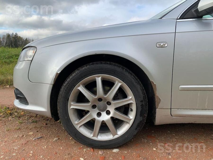 Pelēks Audi A4 2005 Cēsis, ar dzinēja tilpumu 2.00 L un nobraukumu 386 tūkst. km par 3300 €, foto 18 vietnē AUTOMOTO.COM.LV