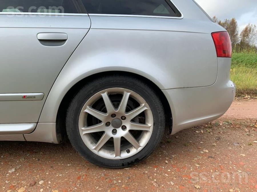 Pelēks Audi A4 2005 Cēsis, ar dzinēja tilpumu 2.00 L un nobraukumu 386 tūkst. km par 3300 €, foto 19 vietnē AUTOMOTO.COM.LV