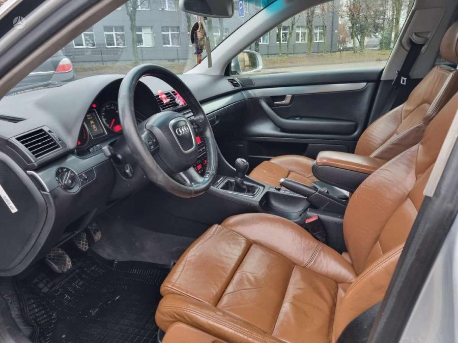 Pelēks Audi A4 2005 Jonava, ar dzinēja tilpumu 1.97 L un nobraukumu 400 tūkst. km par 1800 €, foto 11 vietnē AUTOMOTO.COM.LV