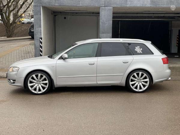 Pelēks Audi A4 2005 Viļņa, ar dzinēja tilpumu 1.98 L un nobraukumu 207 tūkst. km par 2400 €, foto 2 vietnē AUTOMOTO.COM.LV