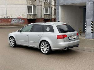 Grey Audi A4 2005 in Vilnius, with an engine capacity of 1.98 L and mileage of 207 thousand km for 2400 €, photo 3 on AUTOMOTO.COM.LV