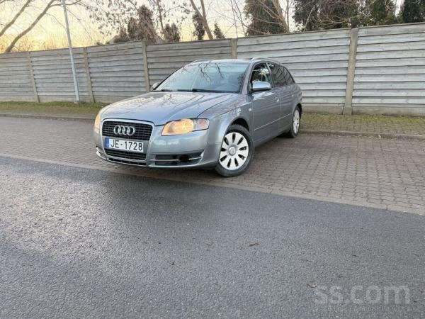 Grey Audi A4 2005 in Jelgava, with an engine capacity of 2.00 L and mileage of 0 thousand km for 1900 €, photo 1 on AUTOMOTO.COM.LV