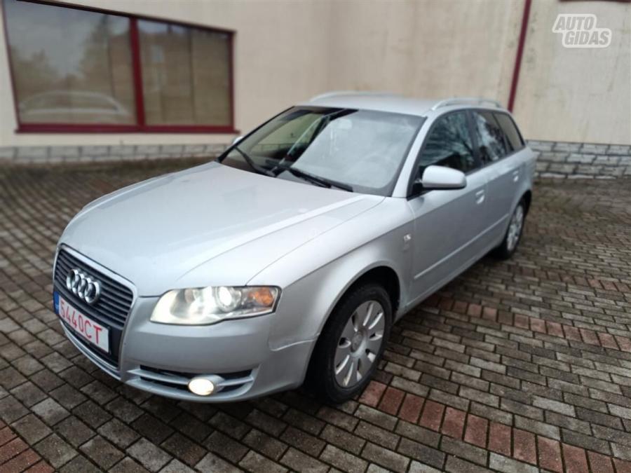 Grey Audi A4 2005 in Vilnius, with an engine capacity of 2.00 L and mileage of 300 thousand km for 1500 €, photo 3 on AUTOMOTO.COM.LV