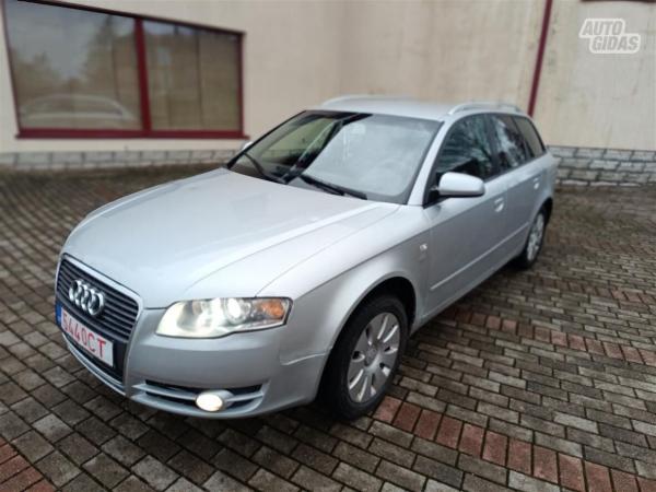 Grey Audi A4 2005 in Vilnius, with an engine capacity of 2.00 L and mileage of 300 thousand km for 1500 €, photo 1 on AUTOMOTO.COM.LV