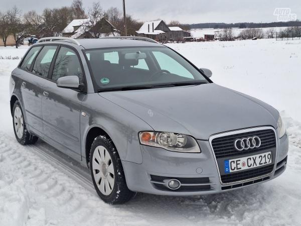 Grey Audi A4 2005 in Mazeikiai, with an engine capacity of 2.00 L and mileage of 276 thousand km for 3250 €, photo 4 on AUTOMOTO.COM.LV