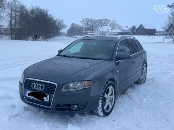 Grey Audi A4 2005 in Klaipeda, with an engine capacity of 2.50 L and mileage of 404 thousand km for 1600 €, photo 1 on AUTOMOTO.COM.LV
