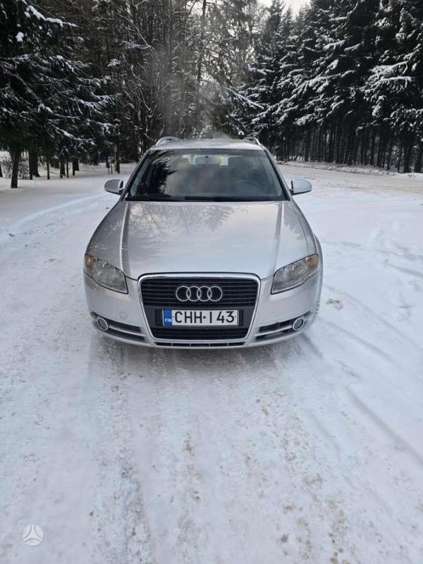 Grey Audi A4 2005 in Sirvintos, with an engine capacity of 1.99 L and mileage of 252 thousand km for 2800 €, photo 4 on AUTOMOTO.COM.LV