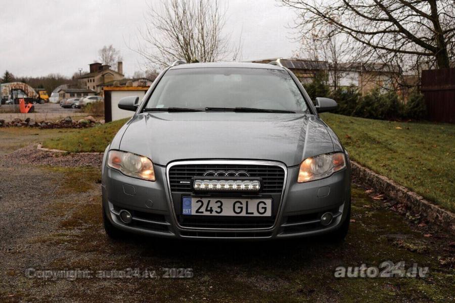 Grey Audi A4 2005 in Tallinn, with an engine capacity of 2.00 L and mileage of 360 thousand km for 2999 €, photo 1 on AUTOMOTO.COM.LV