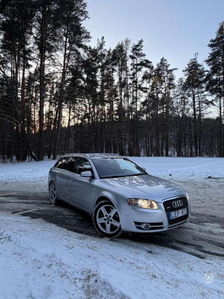 Pelēks Audi A4 2005 Viļņa, ar dzinēja tilpumu 2.97 L un nobraukumu 358 tūkst. km par 2850 €, foto 1 vietnē AUTOMOTO.COM.LV