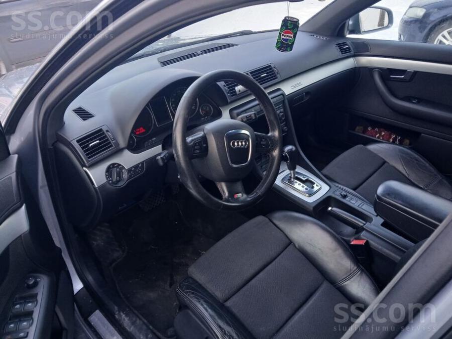 Pelēks Audi A4 2005 Liepāja, ar dzinēja tilpumu 3.00 L un nobraukumu 317 tūkst. km par 4100 €, foto 6 vietnē AUTOMOTO.COM.LV