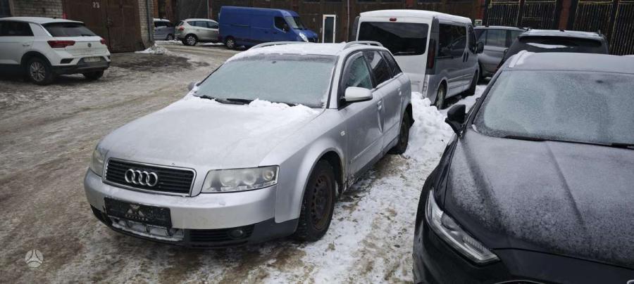 Pelēks Audi A4 2005 Liepāja, ar dzinēja tilpumu 1.90 L un nobraukumu 320 tūkst. km par 650 €, foto 2 vietnē AUTOMOTO.COM.LV