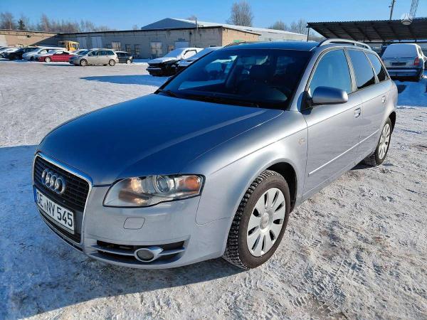 Grey Audi A4 2005 in Vilkaviskis, with an engine capacity of 1.99 L and mileage of 310 thousand km for 2400 €, photo 1 on AUTOMOTO.COM.LV