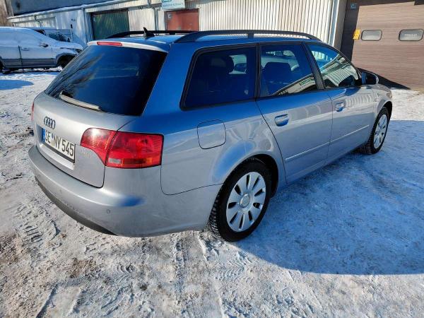 Grey Audi A4 2005 in Vilkaviskis, with an engine capacity of 1.99 L and mileage of 310 thousand km for 2400 €, photo 3 on AUTOMOTO.COM.LV