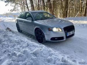 Grey Audi A4 2005 in Vilnius, with an engine capacity of 1.97 L and mileage of 314 thousand km for 1950 €, photo 4 on AUTOMOTO.COM.LV