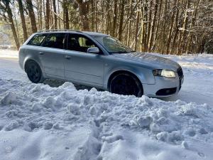 Grey Audi A4 2005 in Vilnius, with an engine capacity of 1.97 L and mileage of 314 thousand km for 1950 €, photo 5 on AUTOMOTO.COM.LV