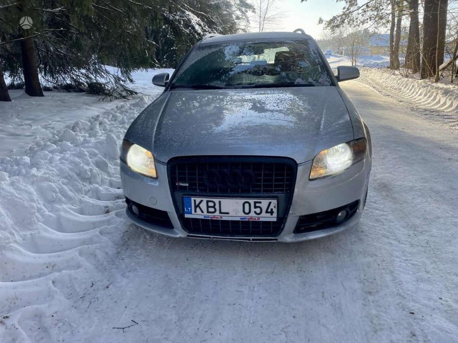 Grey Audi A4 2005 in Vilnius, with an engine capacity of 1.97 L and mileage of 314 thousand km for 1950 €, photo 9 on AUTOMOTO.COM.LV