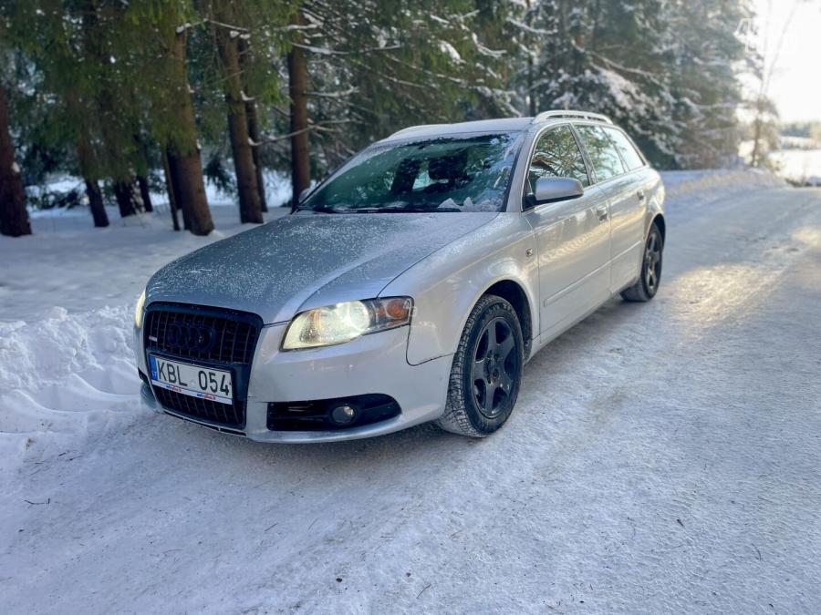 Grey Audi A4 2005 in Vilnius, with an engine capacity of 2.00 L and mileage of 314 thousand km for 1950 €, photo 2 on AUTOMOTO.COM.LV