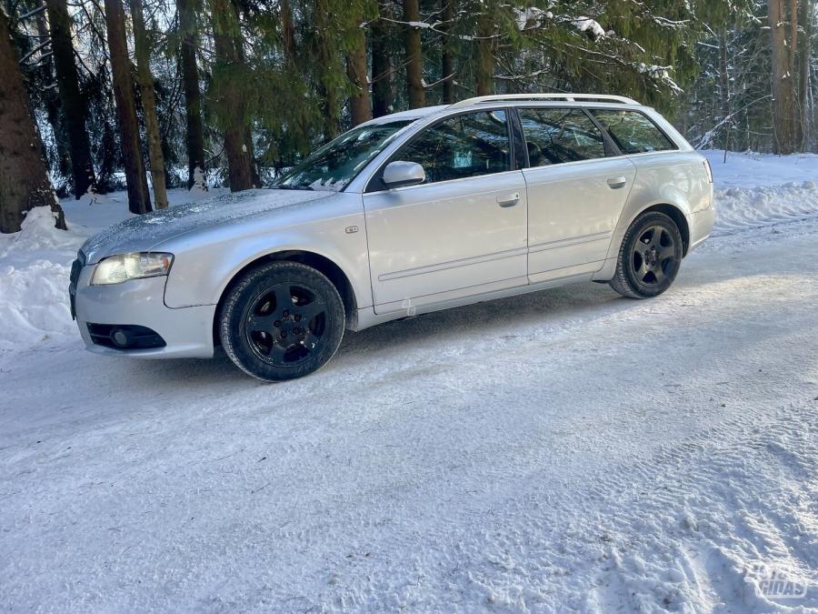 Grey Audi A4 2005 in Vilnius, with an engine capacity of 2.00 L and mileage of 314 thousand km for 1950 €, photo 6 on AUTOMOTO.COM.LV