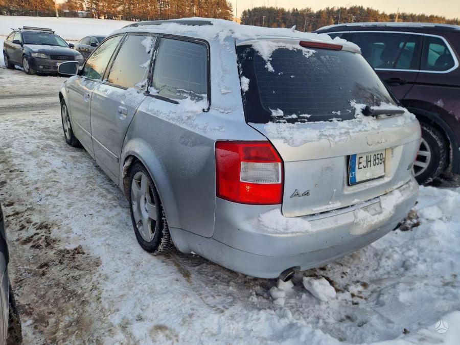Grey Audi A4 2005 in Utena, with an engine capacity of 1.78 L and mileage of 754 thousand km for 999 €, photo 3 on AUTOMOTO.COM.LV