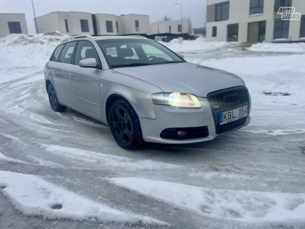 Grey Audi A4 2005 in Vilnius, with an engine capacity of 2.00 L and mileage of 314 thousand km for 1900 €, photo 1 on AUTOMOTO.COM.LV