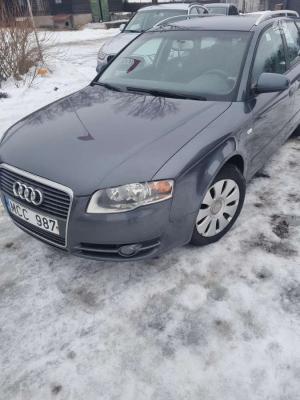 Pelēks Audi A4 2005 Marijampole, ar dzinēja tilpumu 1.90 L un nobraukumu 467 tūkst. km par 2400 €, foto  vietnē AUTOMOTO.COM.LV