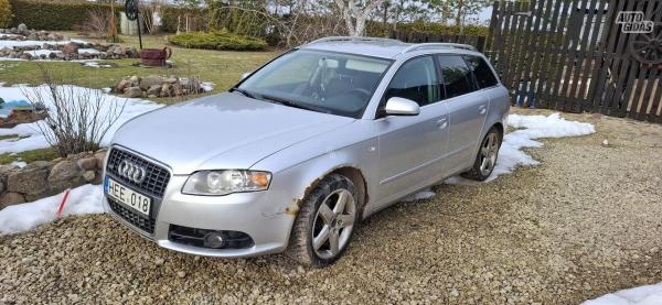 Pelēks Audi A4 2005 Mažeikiai, ar dzinēja tilpumu 2.00 L un nobraukumu 334 tūkst. km par 999 €, foto 2 vietnē AUTOMOTO.COM.LV