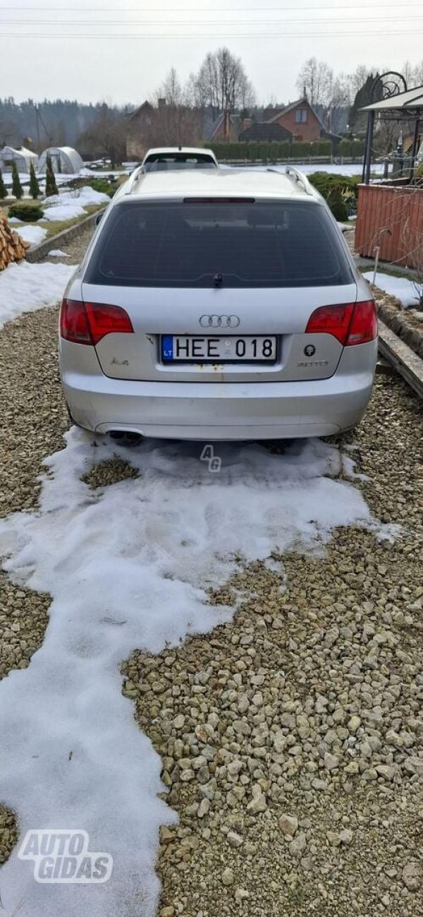 Pelēks Audi A4 2005 Mažeikiai, ar dzinēja tilpumu 2.00 L un nobraukumu 334 tūkst. km par 999 €, foto 9 vietnē AUTOMOTO.COM.LV
