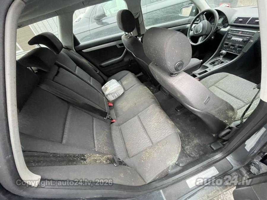 Pelēks Audi A4 2005 Tartu, ar dzinēja tilpumu 2.00 L un nobraukumu 318 tūkst. km par 999 €, foto 10 vietnē AUTOMOTO.COM.LV