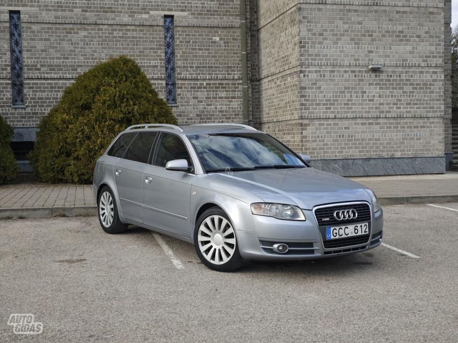 Pelēks Audi A4 2005 Alīta, ar dzinēja tilpumu 2.00 L un nobraukumu 339 tūkst. km par 2600 €, foto 1 vietnē AUTOMOTO.COM.LV