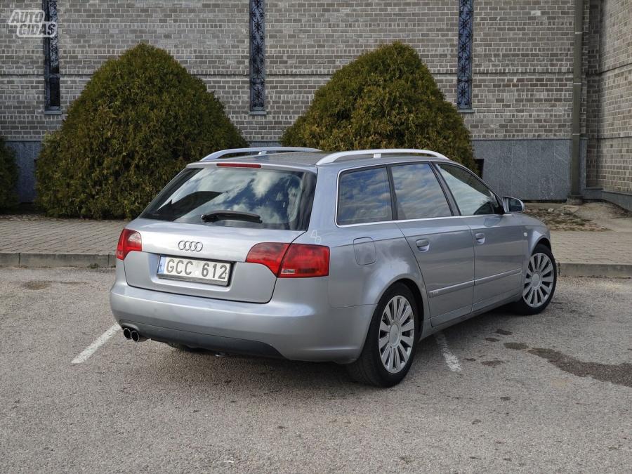 Pelēks Audi A4 2005 Alīta, ar dzinēja tilpumu 2.00 L un nobraukumu 339 tūkst. km par 2600 €, foto 5 vietnē AUTOMOTO.COM.LV