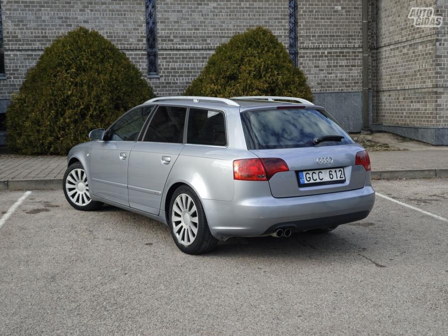 Pelēks Audi A4 2005 Alīta, ar dzinēja tilpumu 2.00 L un nobraukumu 339 tūkst. km par 2600 €, foto 6 vietnē AUTOMOTO.COM.LV