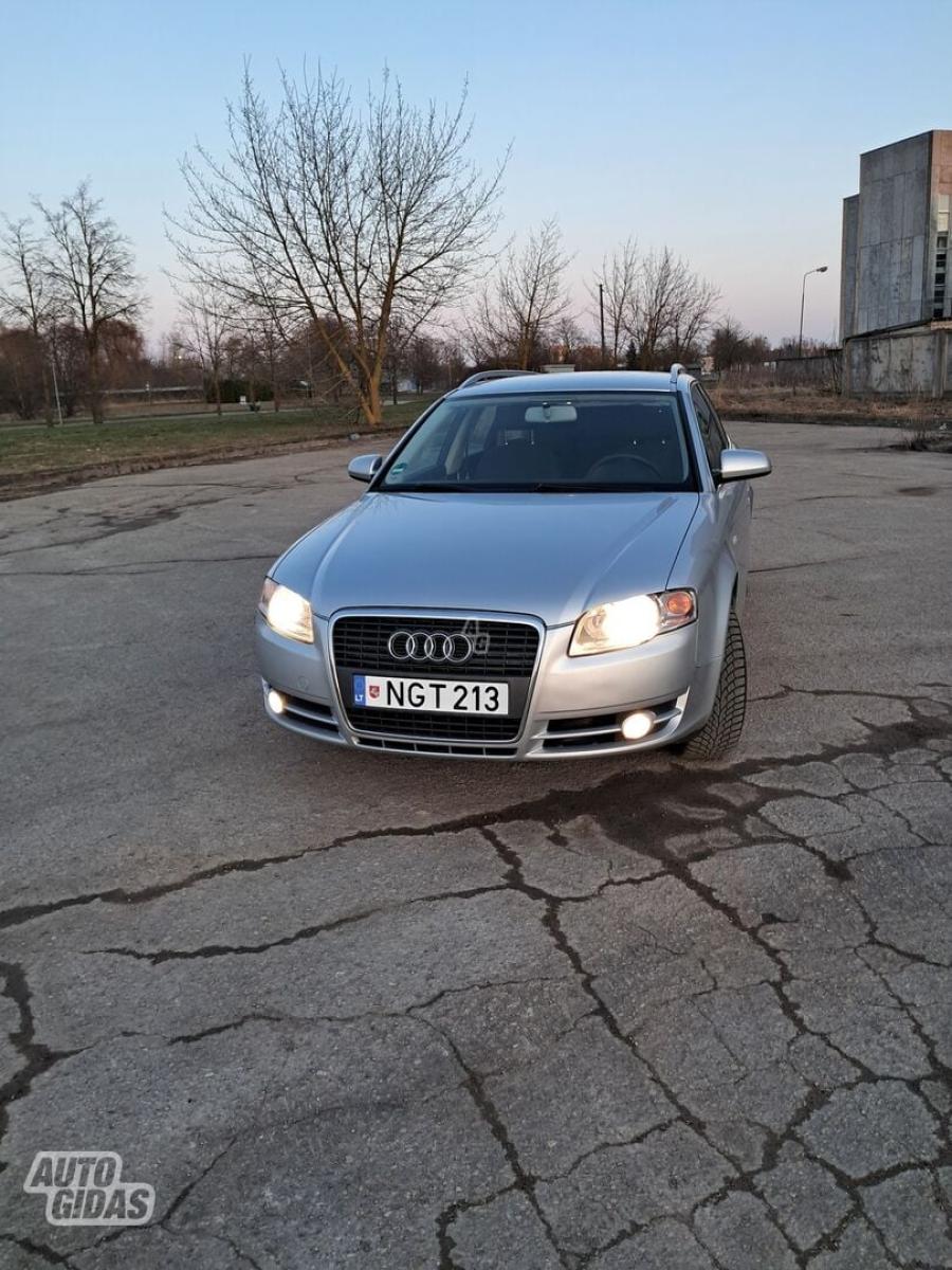 Grey Audi A4 2005 in Panevezys, with an engine capacity of 2.00 L and mileage of 288 thousand km for 3200 €, photo 1 on AUTOMOTO.COM.LV
