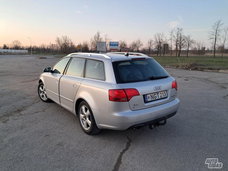 Grey Audi A4 2005 in Panevezys, with an engine capacity of 2.00 L and mileage of 288 thousand km for 3200 €, photo 4 on AUTOMOTO.COM.LV