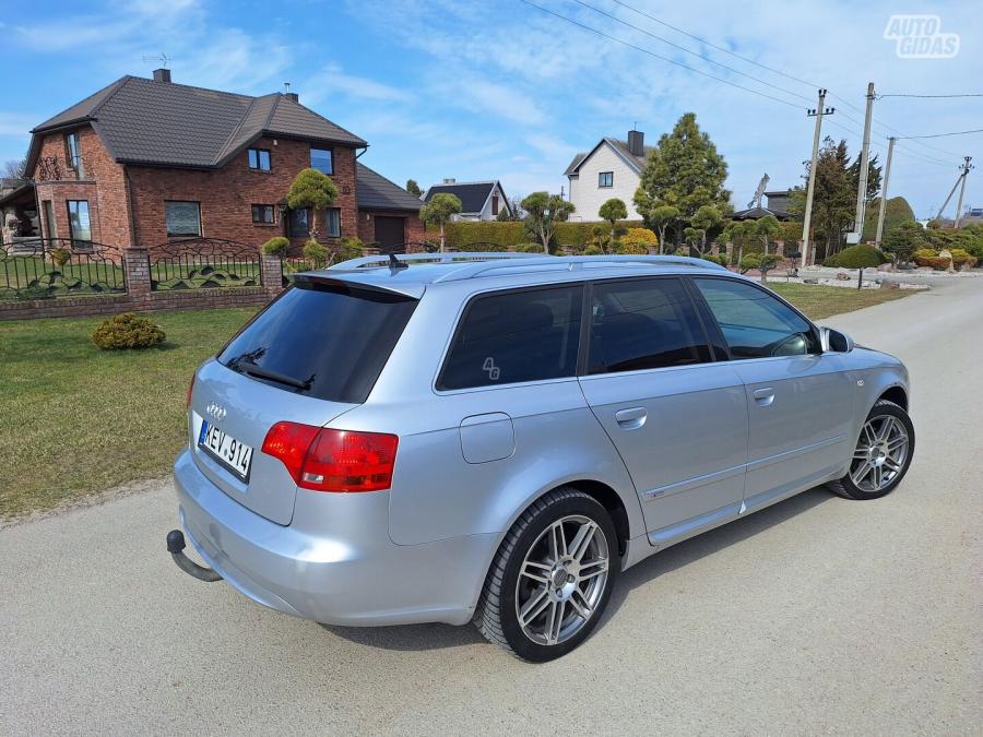 Pelēks Audi A4 2005 Vilkaviškis, ar dzinēja tilpumu 2.00 L un nobraukumu 320 tūkst. km par 2350 €, foto 6 vietnē AUTOMOTO.COM.LV
