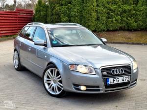 Pelēks Audi A4 2005 Telšiai, ar dzinēja tilpumu 2.00 L un nobraukumu 277 tūkst. km par 3500 €, foto 8 vietnē AUTOMOTO.COM.LV
