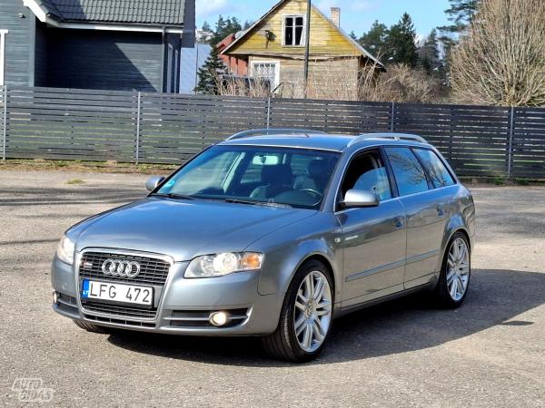 Pelēks Audi A4 2005 Telšiai, ar dzinēja tilpumu 2.00 L un nobraukumu 277 tūkst. km par 3500 €, foto 10 vietnē AUTOMOTO.COM.LV
