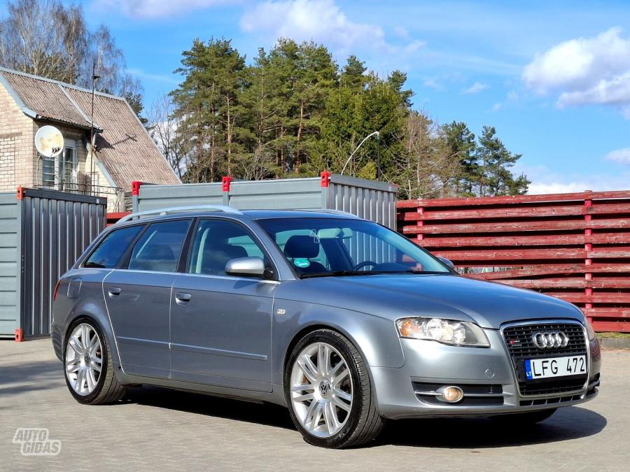 Pelēks Audi A4 2005 Telšiai, ar dzinēja tilpumu 2.00 L un nobraukumu 277 tūkst. km par 3500 €, foto 12 vietnē AUTOMOTO.COM.LV