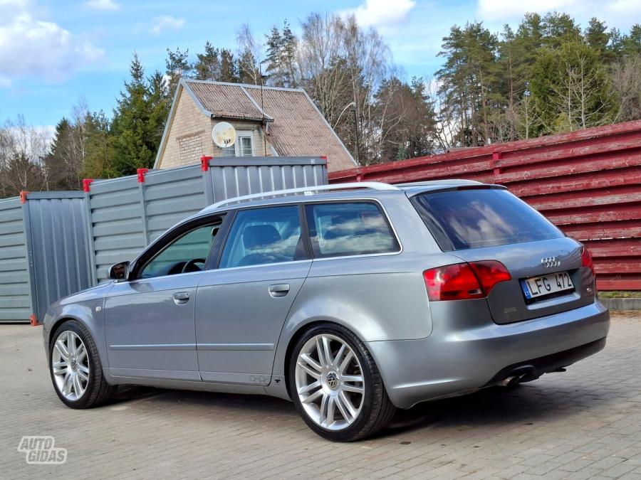 Pelēks Audi A4 2005 Telšiai, ar dzinēja tilpumu 2.00 L un nobraukumu 277 tūkst. km par 3500 €, foto 14 vietnē AUTOMOTO.COM.LV