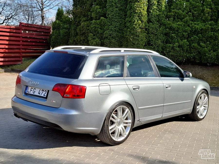 Pelēks Audi A4 2005 Telšiai, ar dzinēja tilpumu 2.00 L un nobraukumu 277 tūkst. km par 3500 €, foto 15 vietnē AUTOMOTO.COM.LV