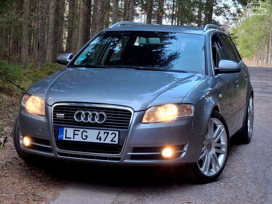 Pelēks Audi A4 2005 Telšiai, ar dzinēja tilpumu 2.00 L un nobraukumu 277 tūkst. km par 3500 €, foto 20 vietnē AUTOMOTO.COM.LV